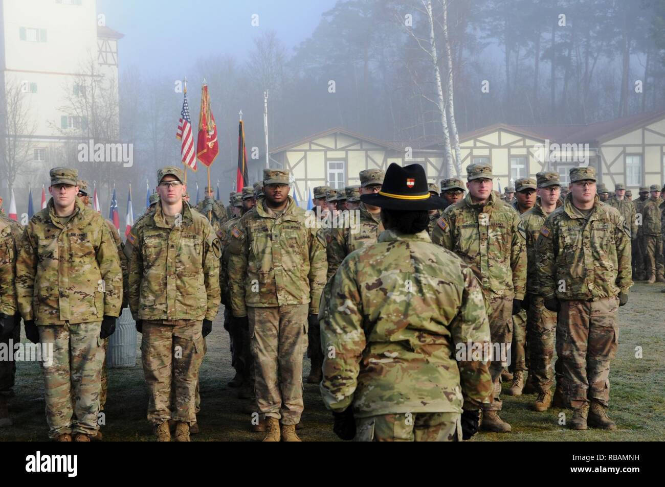Sgt. 1st Class Clara George, the career counselor for 1st Battalion, 82nd Field Artillery ...
