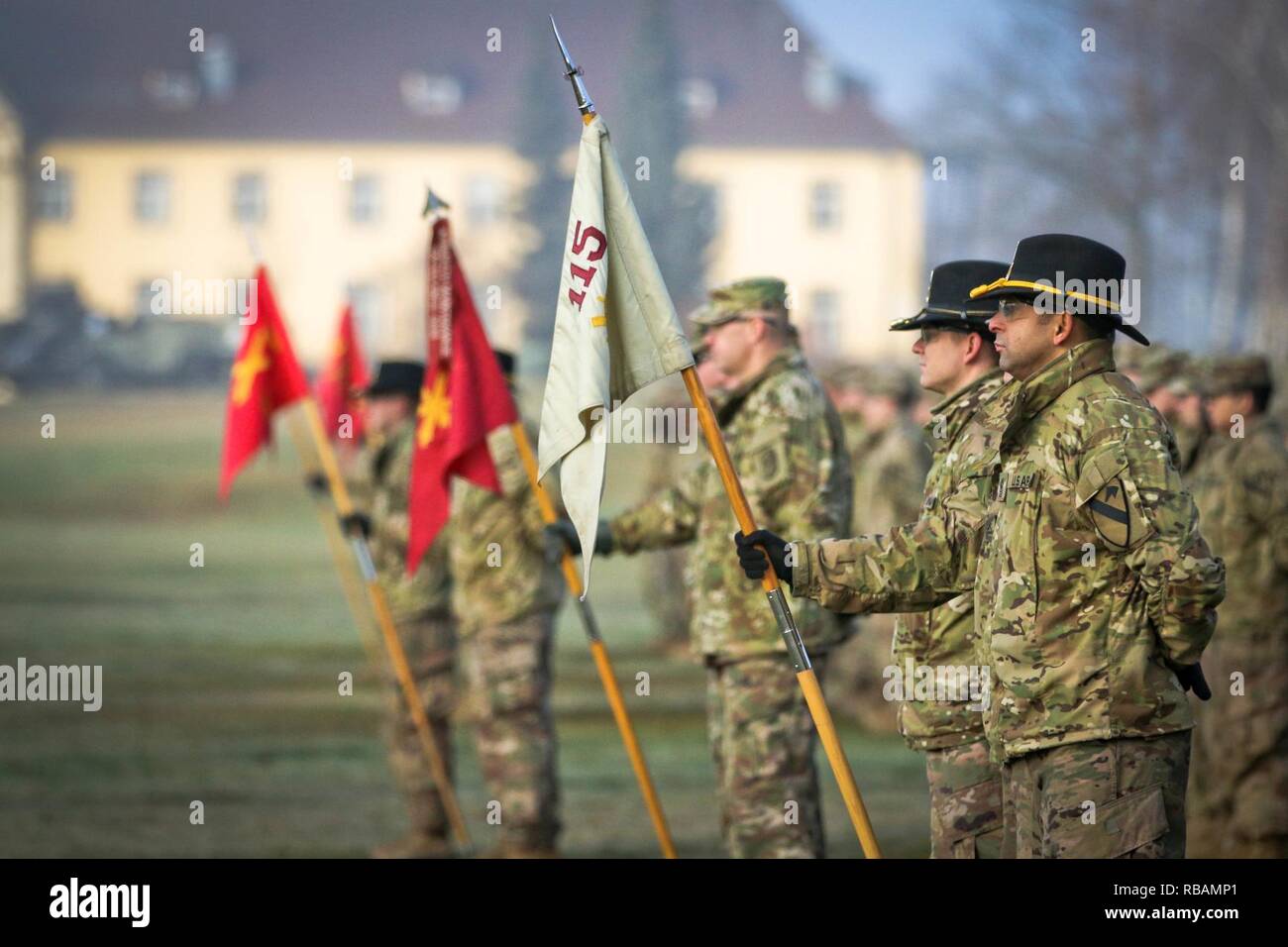 Soldiers assigned to 1st Battalion, 82nd Field Artillery Regiment, 1st ...