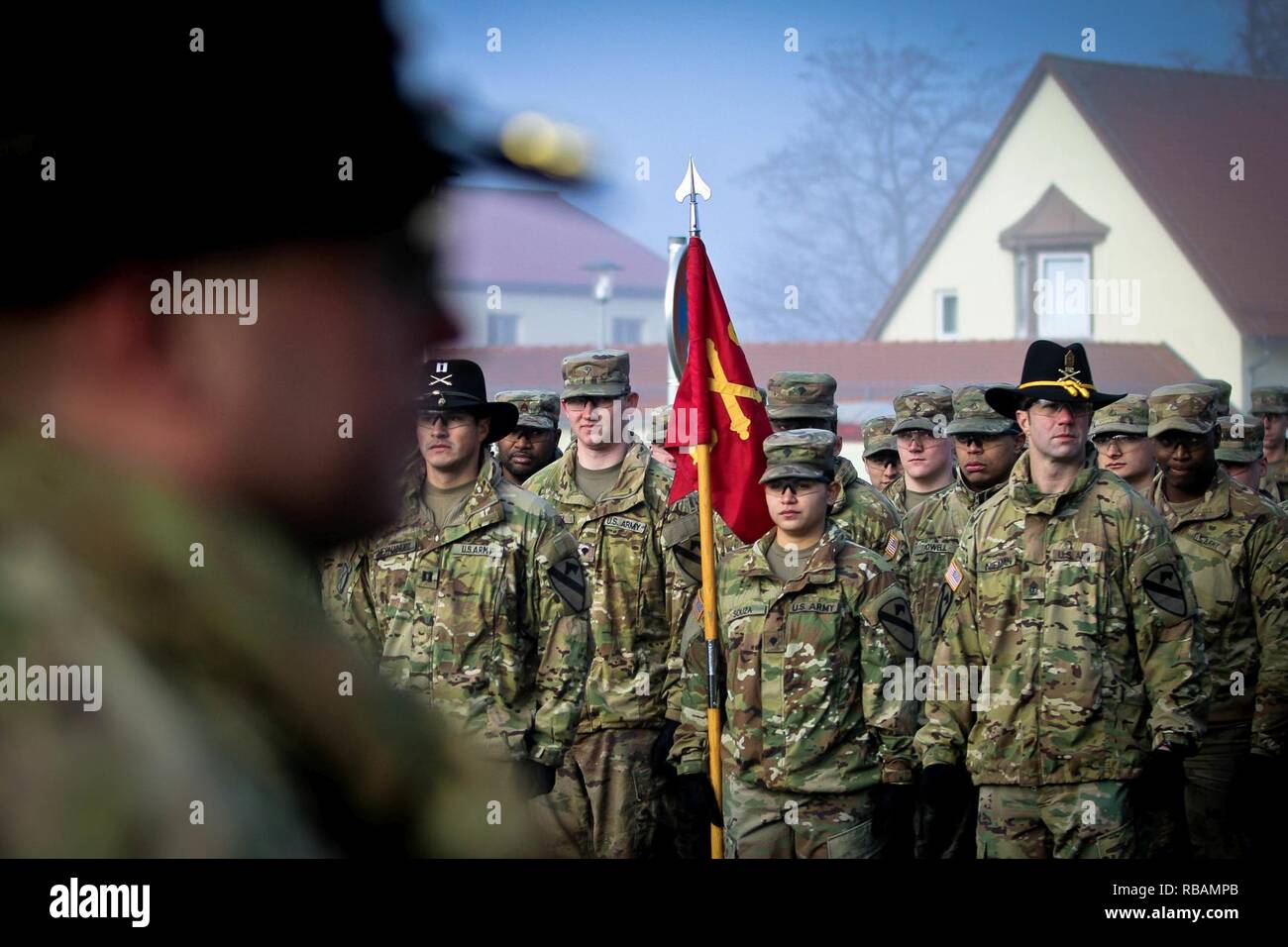 Soldiers from 1st Battalion, 82nd Field Artillery Regiment, 1st Armored Brigade Combat Team, 1st ...