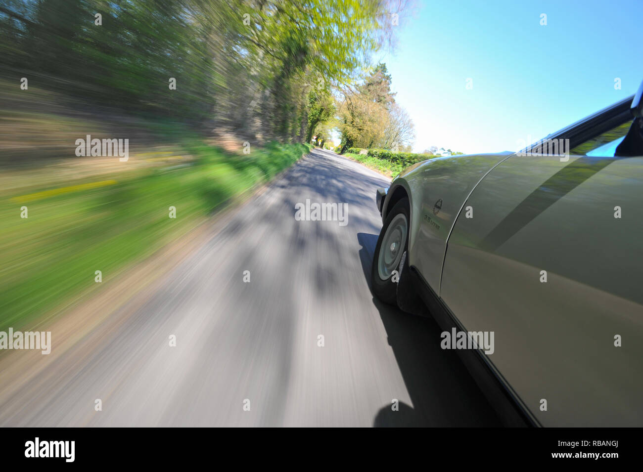 The first fuel injected Triumph TR8 sports car from 1980 Stock Photo ...