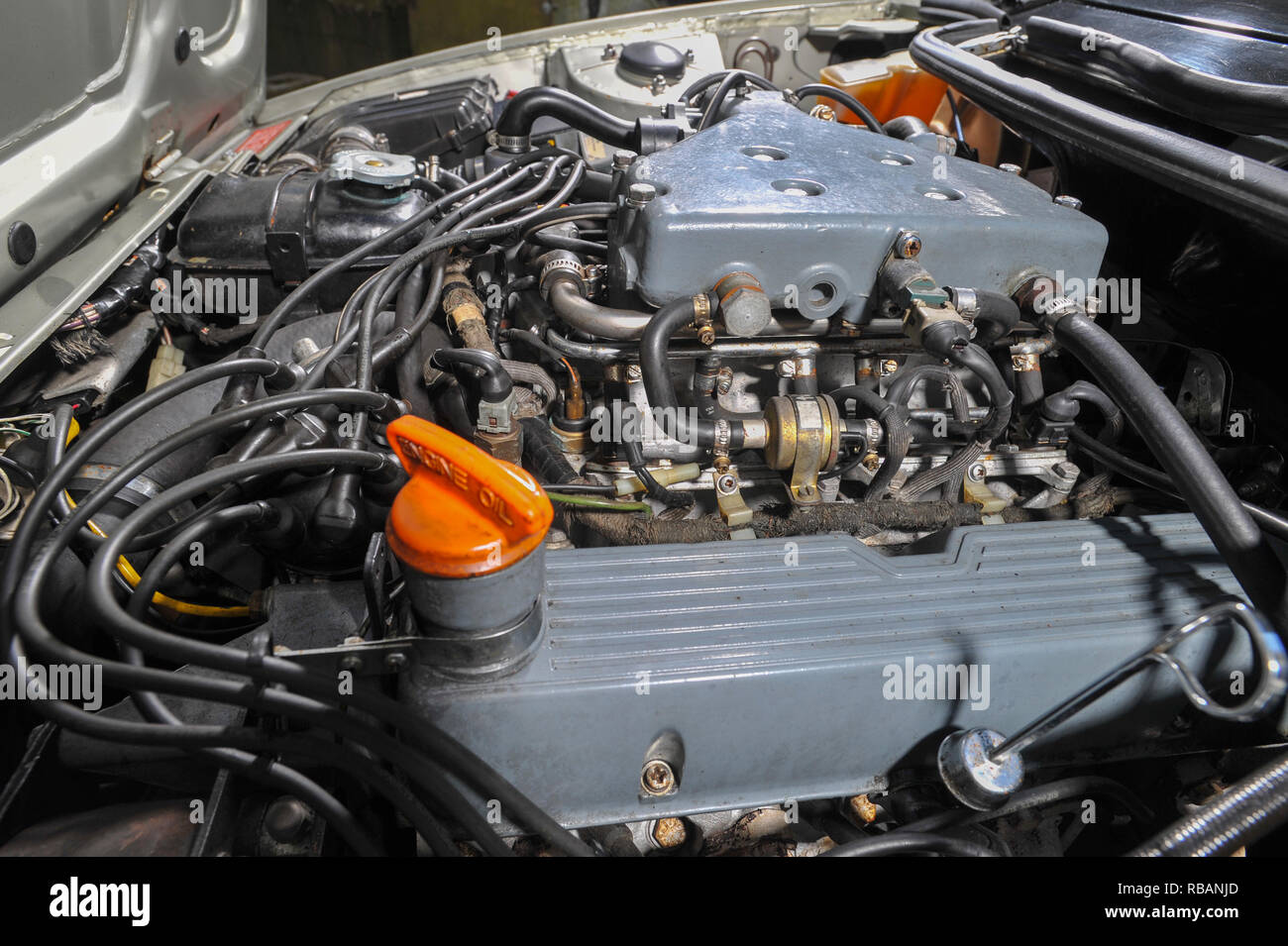 The first fuel injected Triumph TR8 sports car from 1980 Stock Photo ...