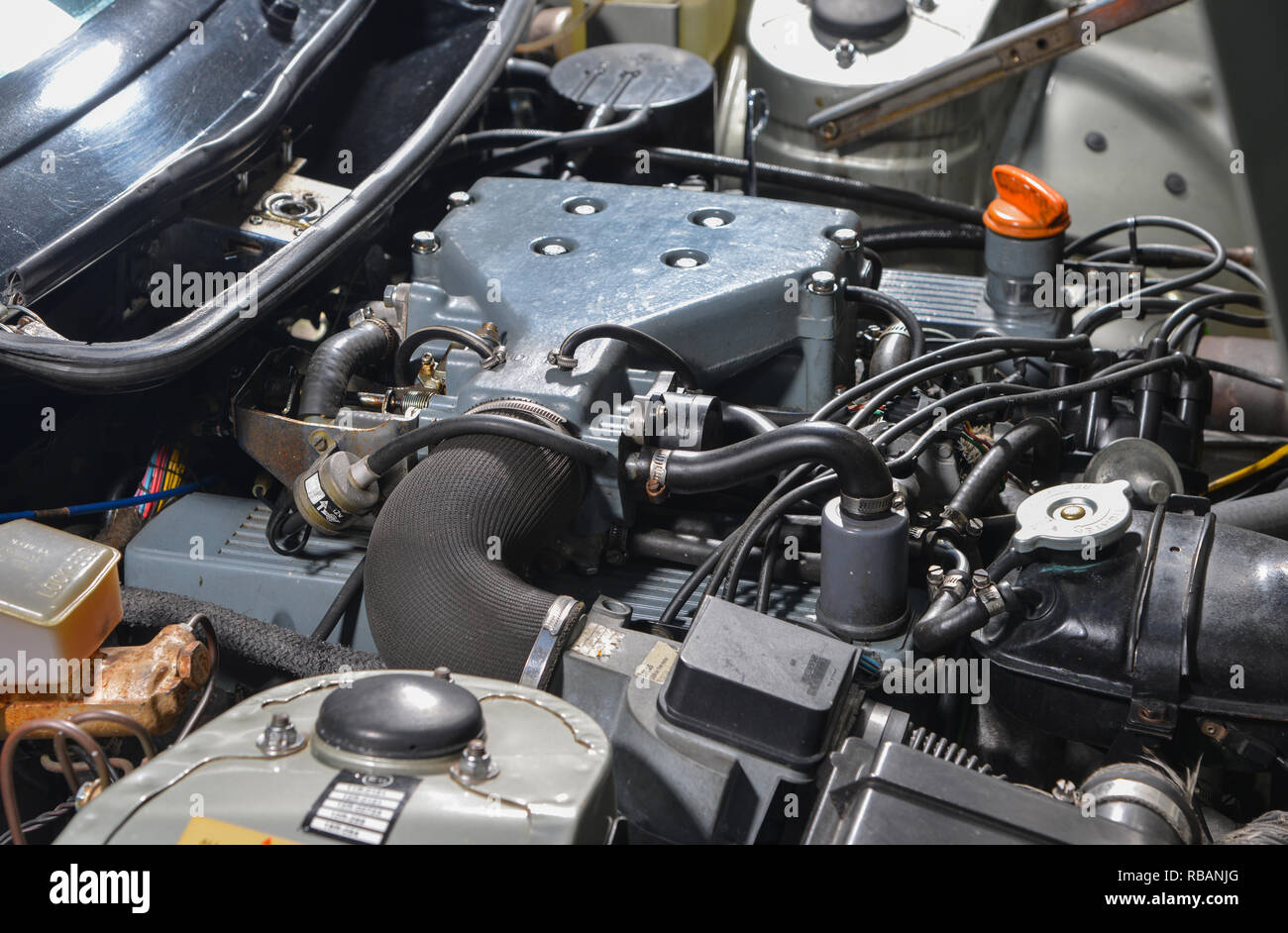 The first fuel injected Triumph TR8 sports car from 1980 Stock Photo ...