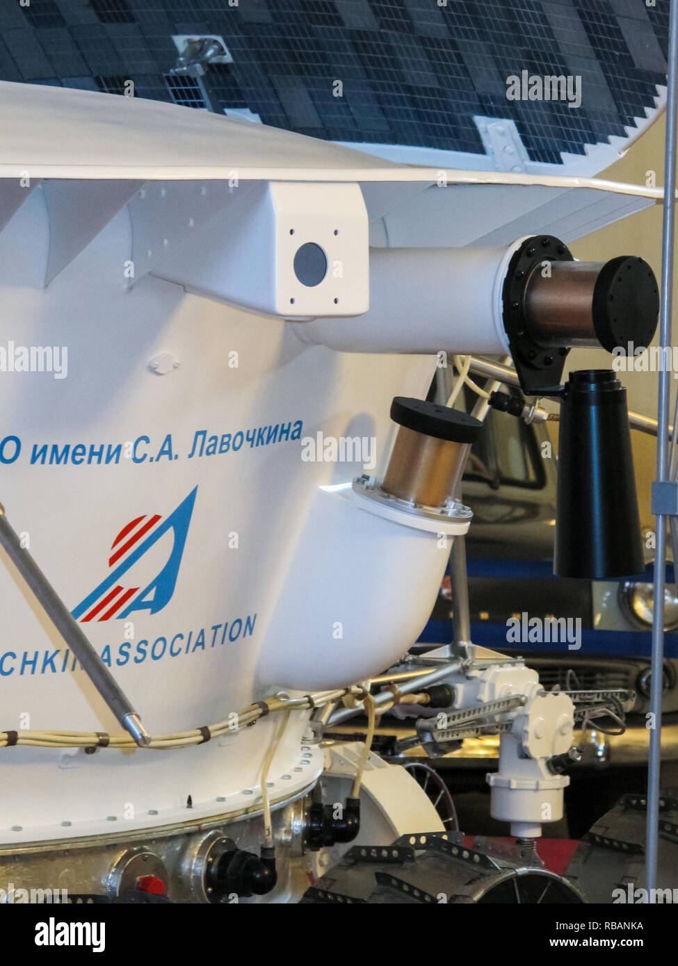 Museum of retro cars, St Petersburg, Russia - December 19, 2018 ...