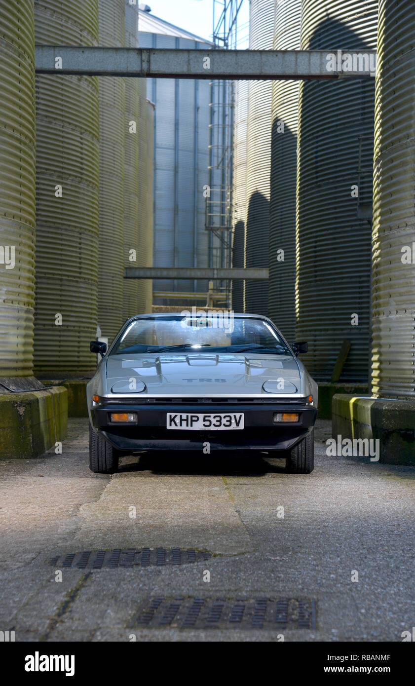 The first fuel injected Triumph TR8 sports car from 1980 Stock Photo ...