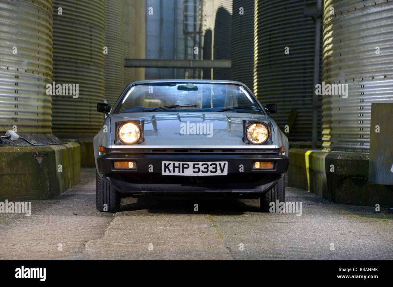 The first fuel injected Triumph TR8 sports car from 1980 Stock Photo ...