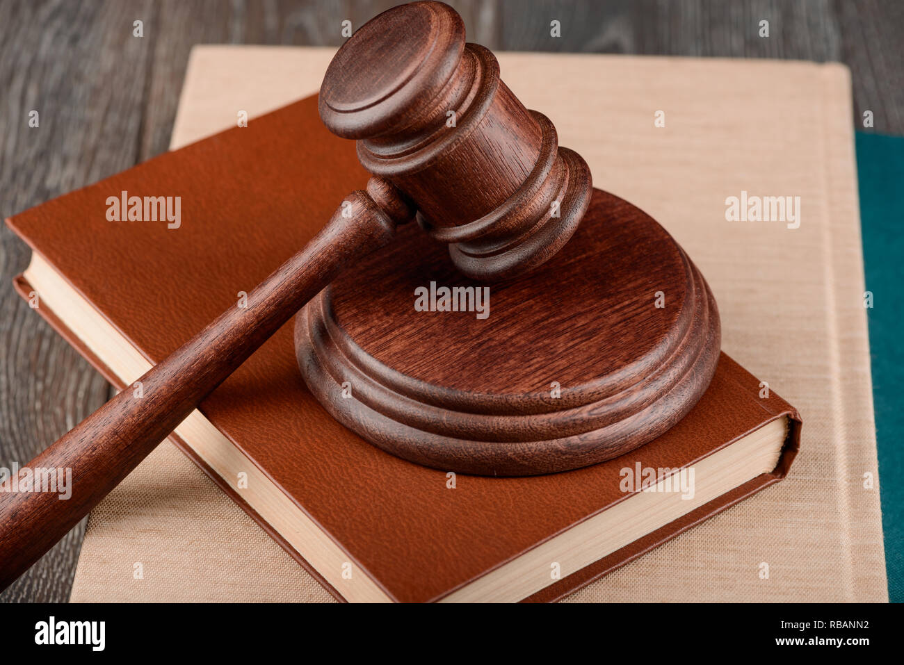 Close up on judge's gavel Stock Photo - Alamy
