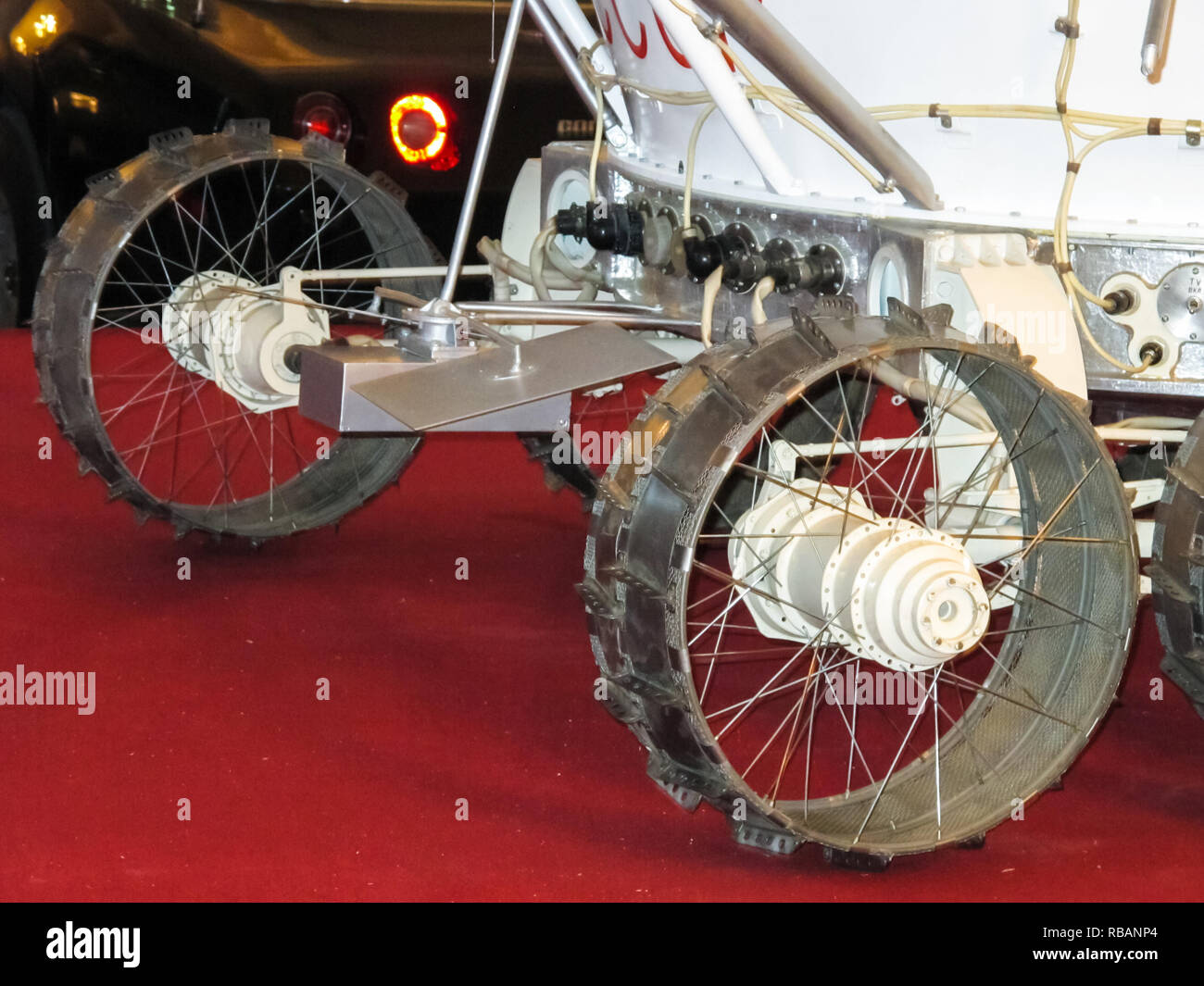 Museum of retro cars, St Petersburg, Russia - December 19, 2018 ...