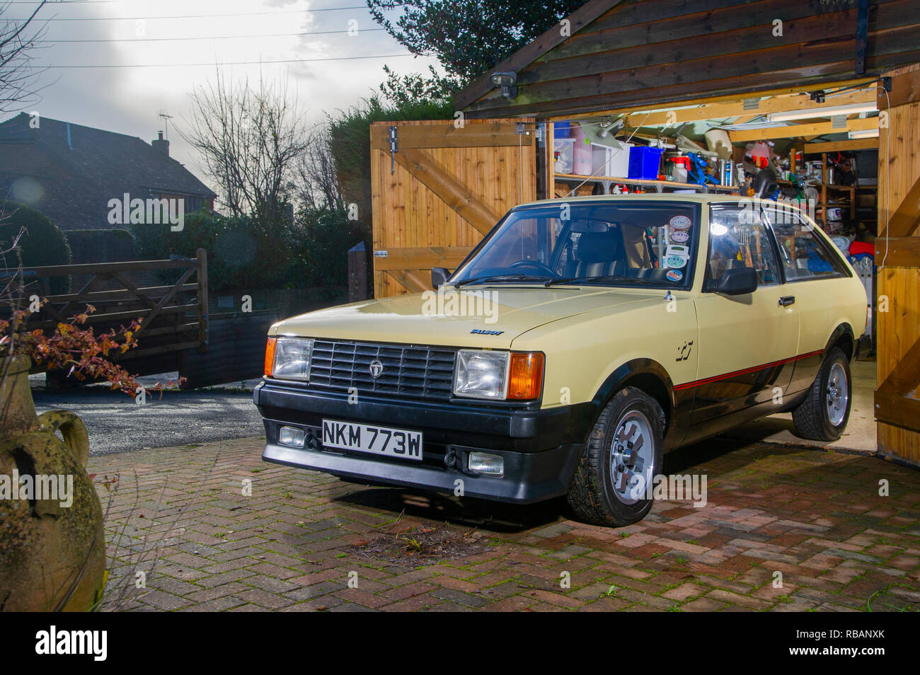 1980 Talbot Sunbeam Ti British hot hatch sports car Stock Photo - Alamy
