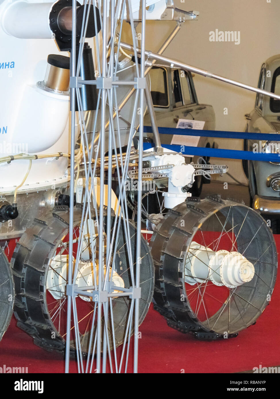 Museum of retro cars, St Petersburg, Russia - December 19, 2018 ...