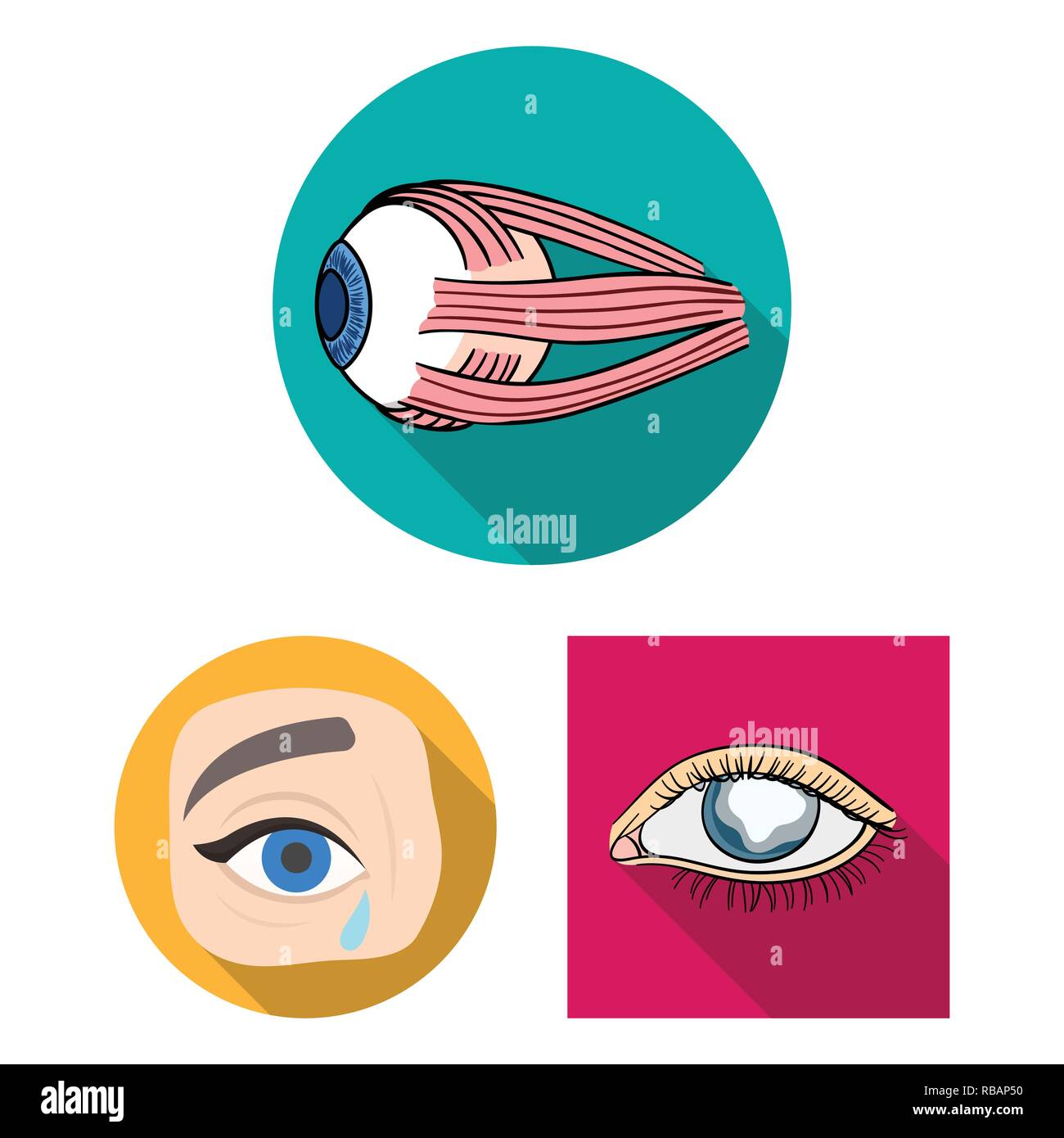 Eyebrow threading Stock Vector Images - Alamy
