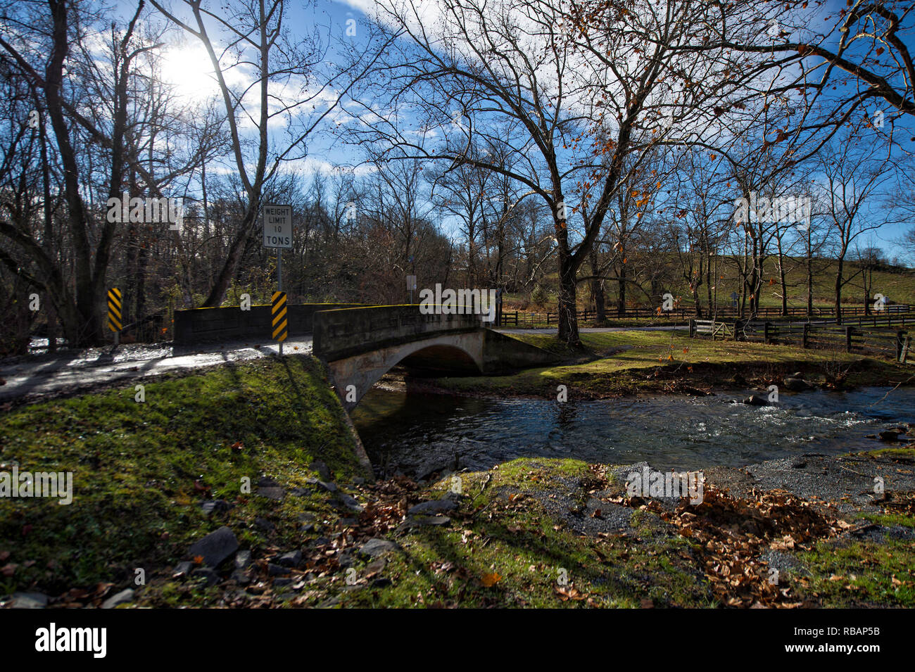 UNITED STATES - Dec. 3, 2018: An old bridge from 1910 that was mass ...