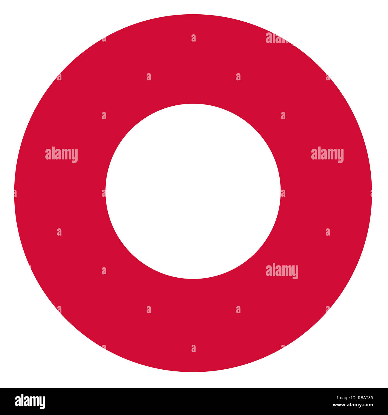 Denmark country roundel flag based round symbol Stock Photo - Alamy