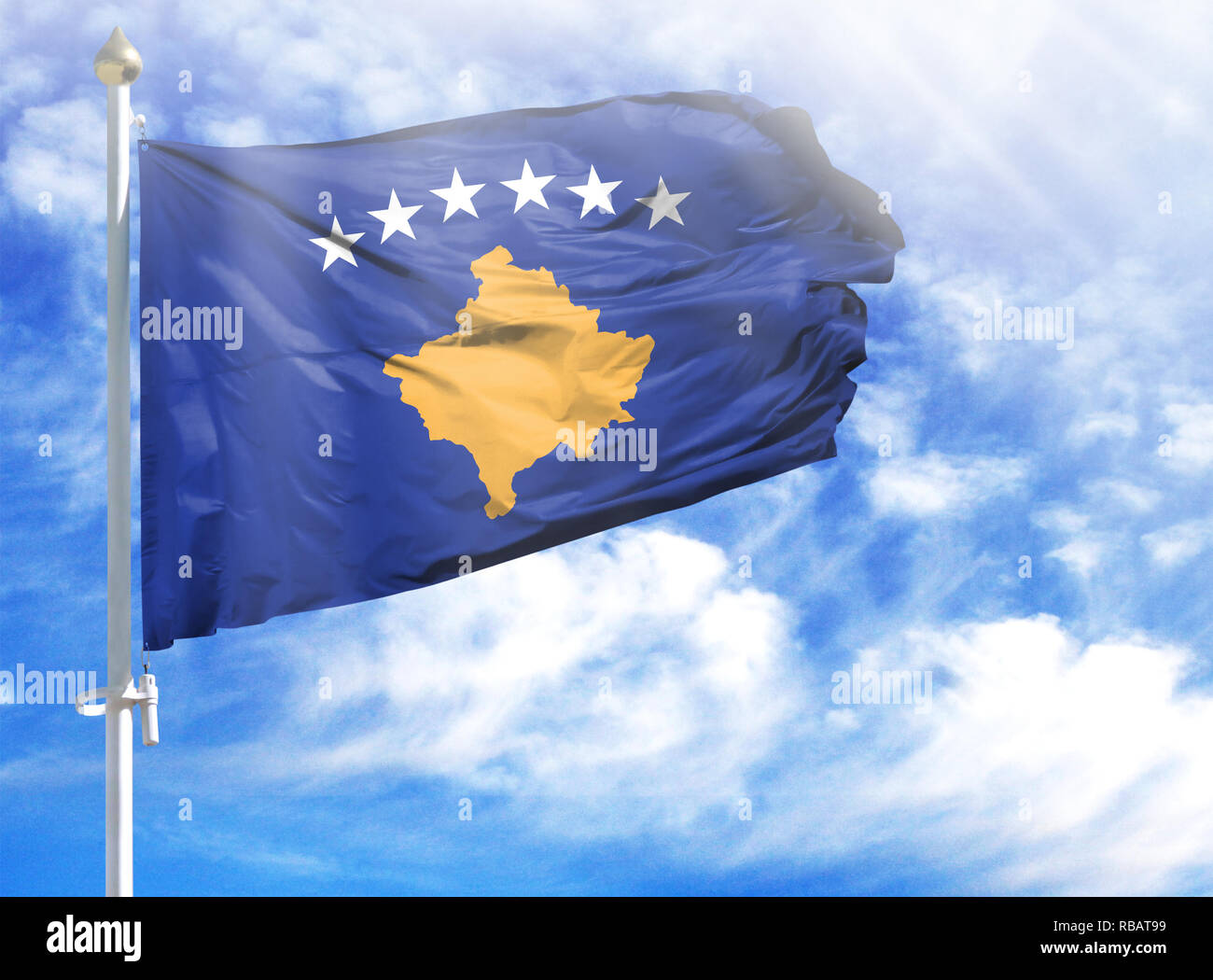 Kosova map hi-res stock photography and images - Alamy