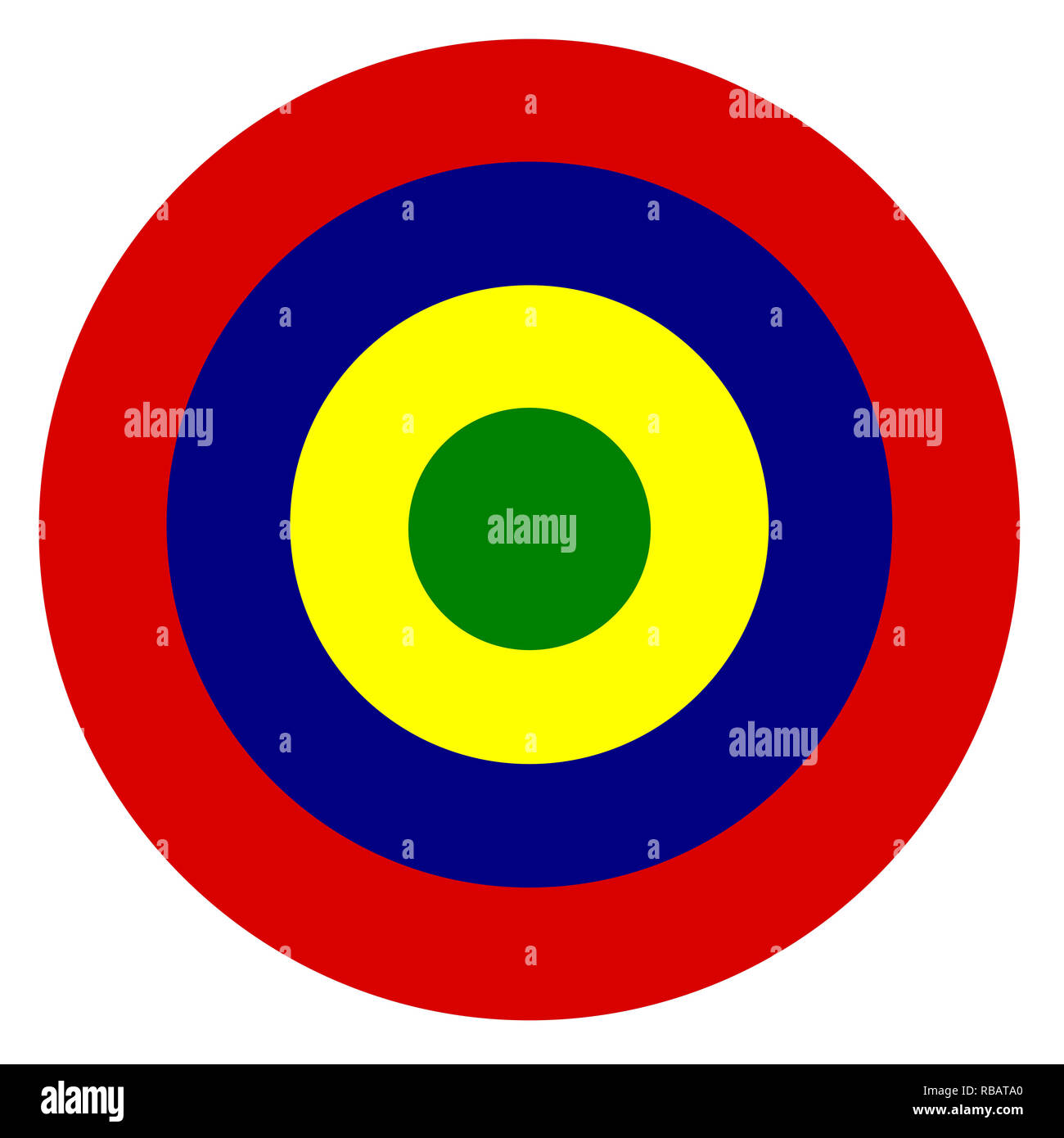 Mauritius country roundel flag based round symbol Stock Photo - Alamy