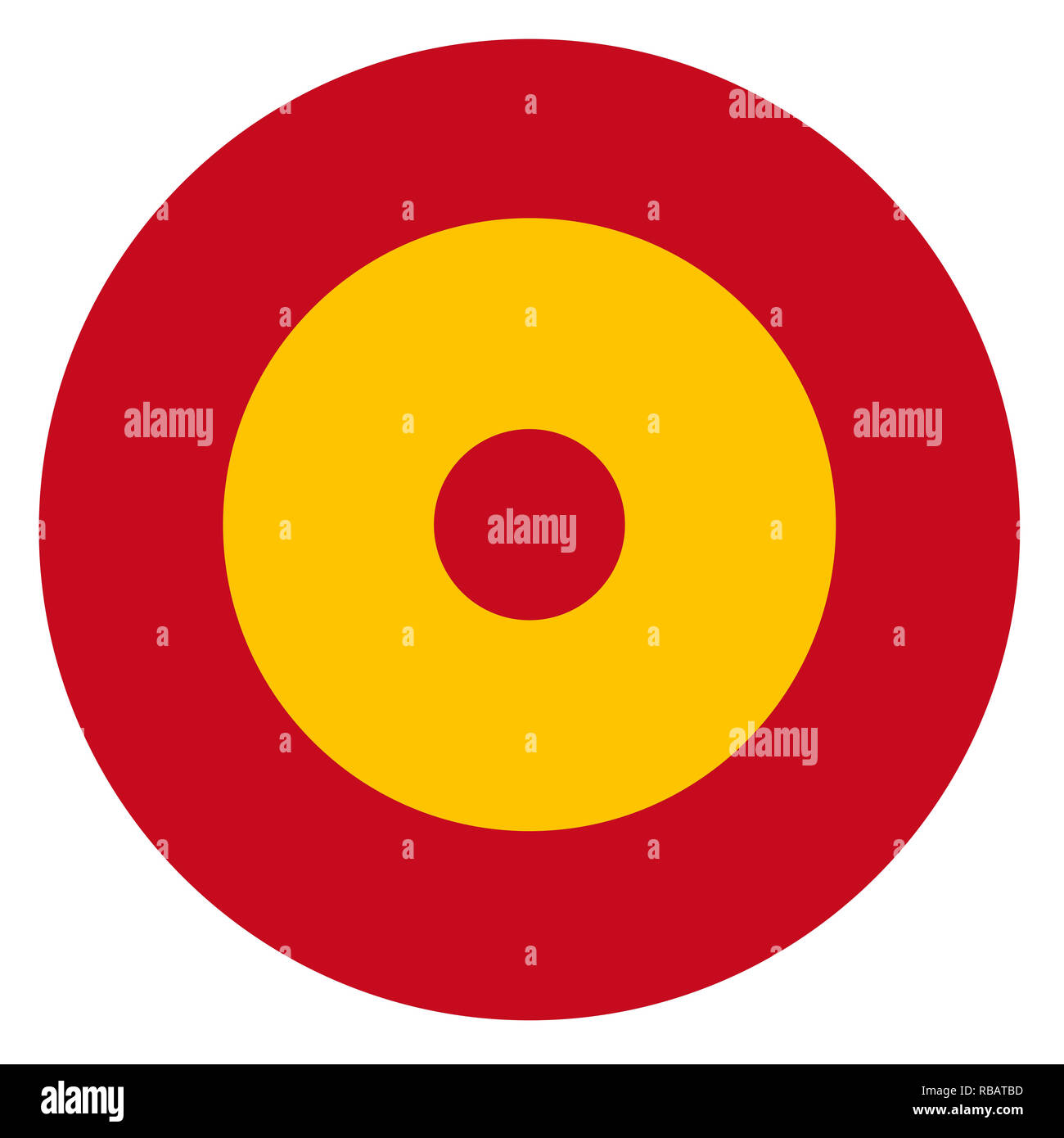 Spain flag round circle hi-res stock photography and images - Alamy