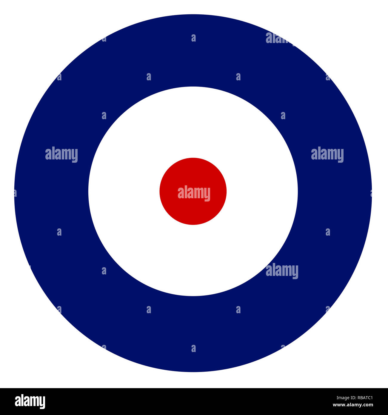 UK country roundel flag based round symbol Stock Photo - Alamy