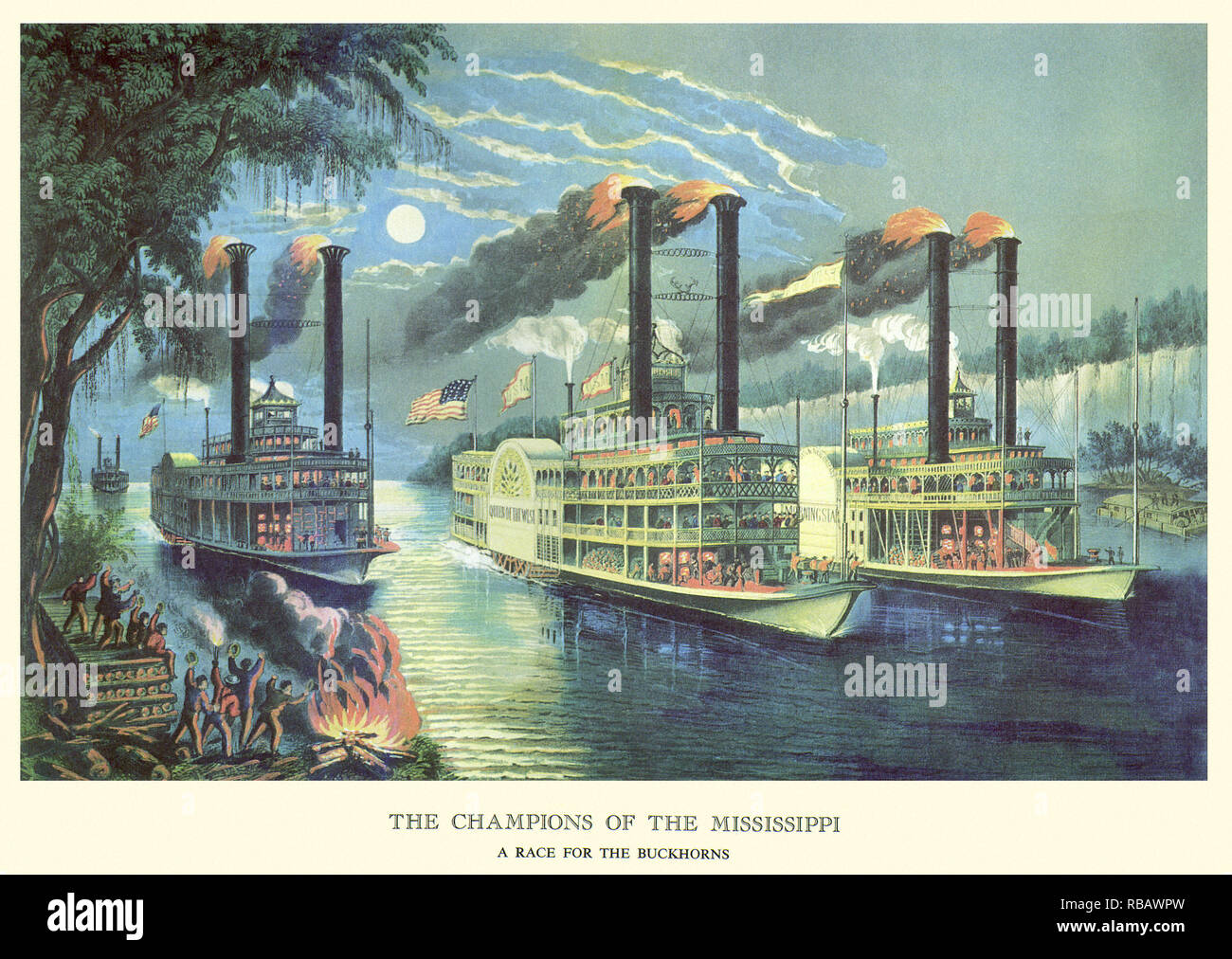 American steamboats hi-res stock photography and images - Alamy
