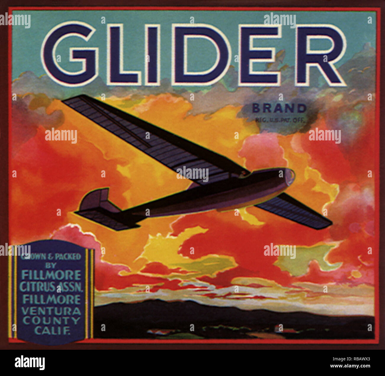 Vintage glider hi-res stock photography and images - Alamy