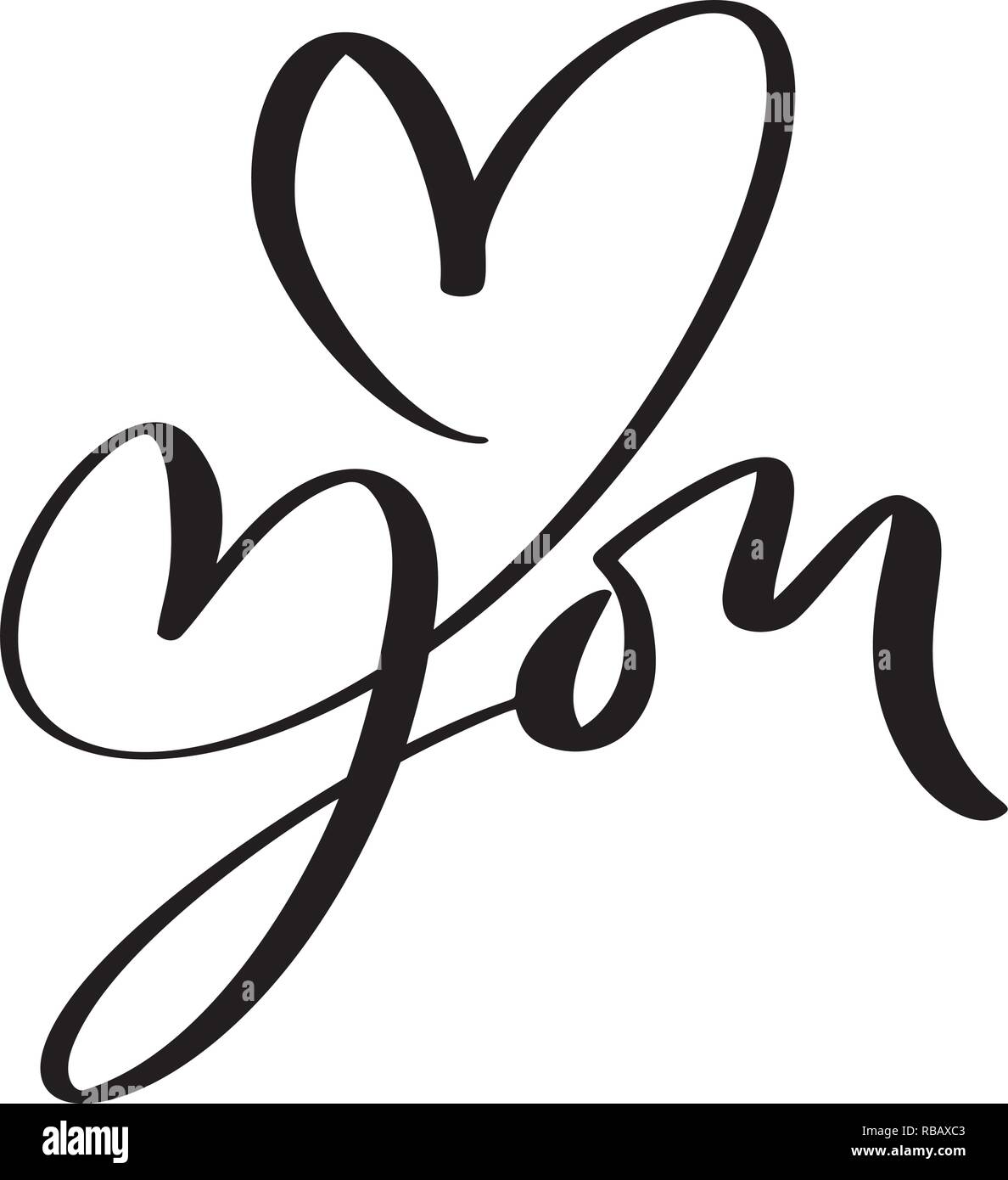 Love Calligraphy Designs