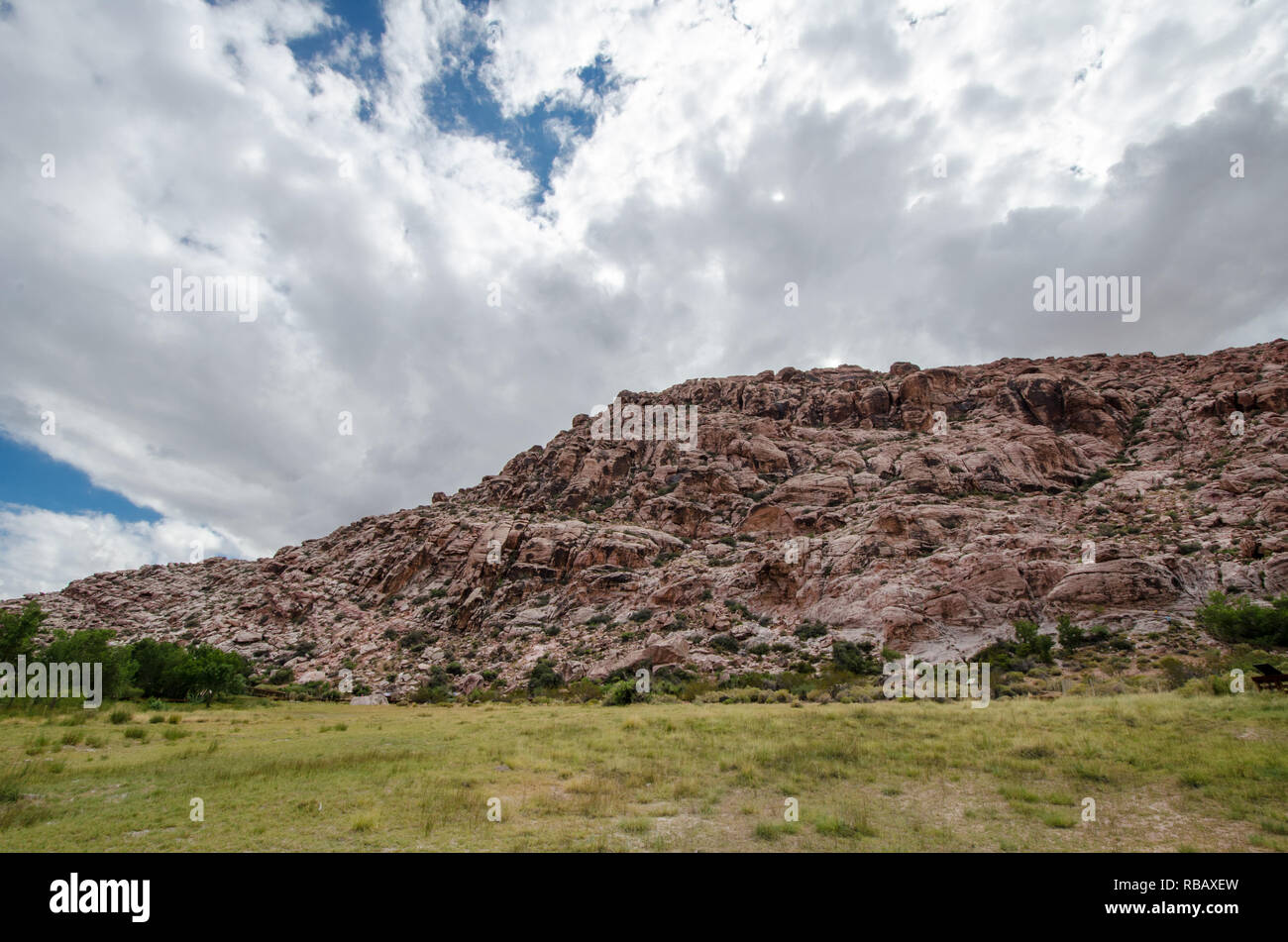 Calico Basin area of Red Rock Canyon National Conservation Area Stock ...