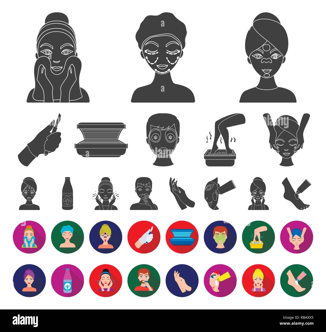 Woman face tanning bed hi-res stock photography and images - Alamy