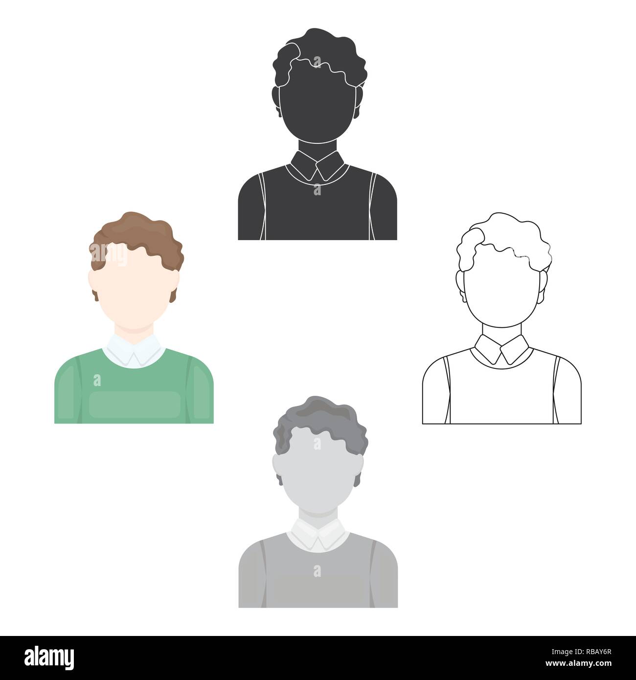 Young peaople Stock Vector Images - Alamy