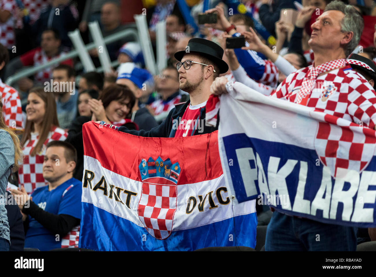 Croatian national handball team hi-res stock photography and images - Alamy