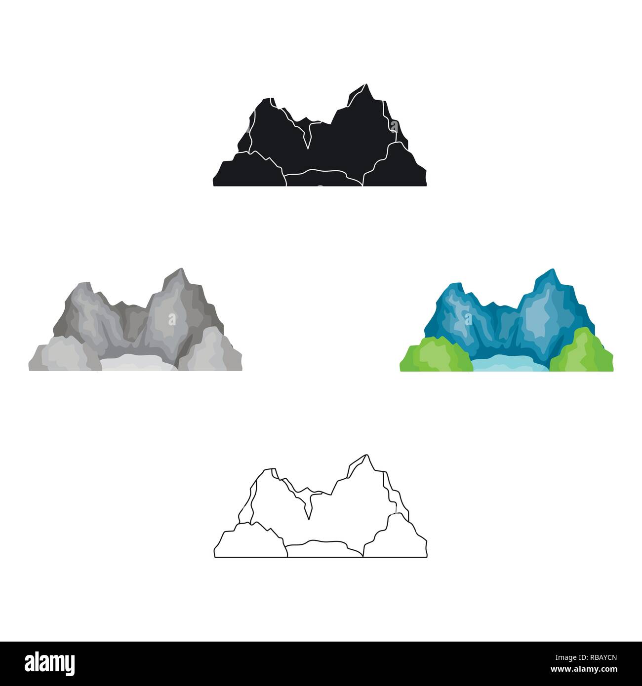 art,background,block,blue,boulder,broken,cartoon,cobble,decoration ...