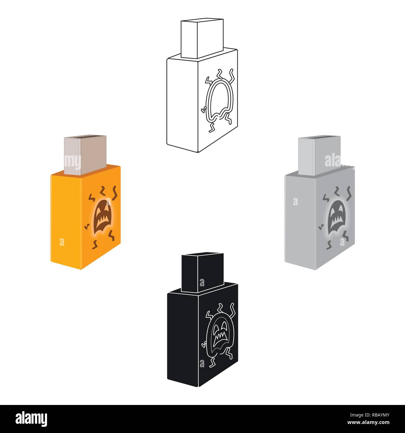 Disk hacker Stock Vector Images - Alamy