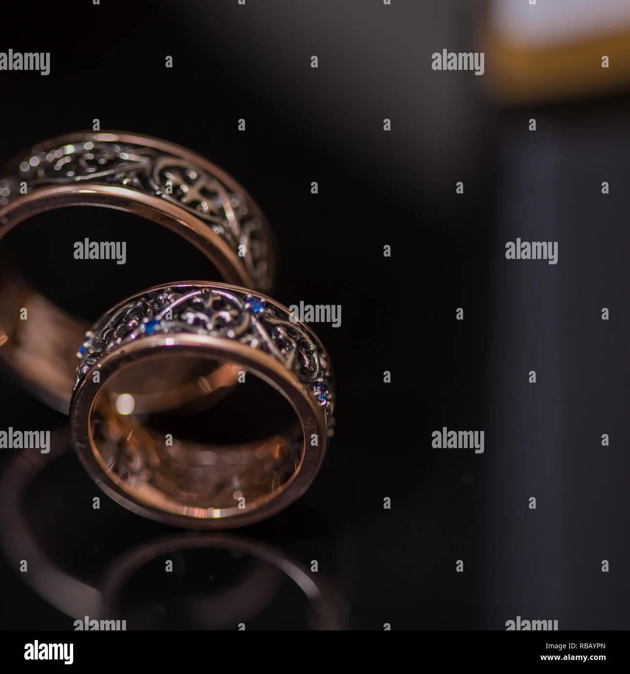 Infinity symbol in black background hi-res stock photography and images ...