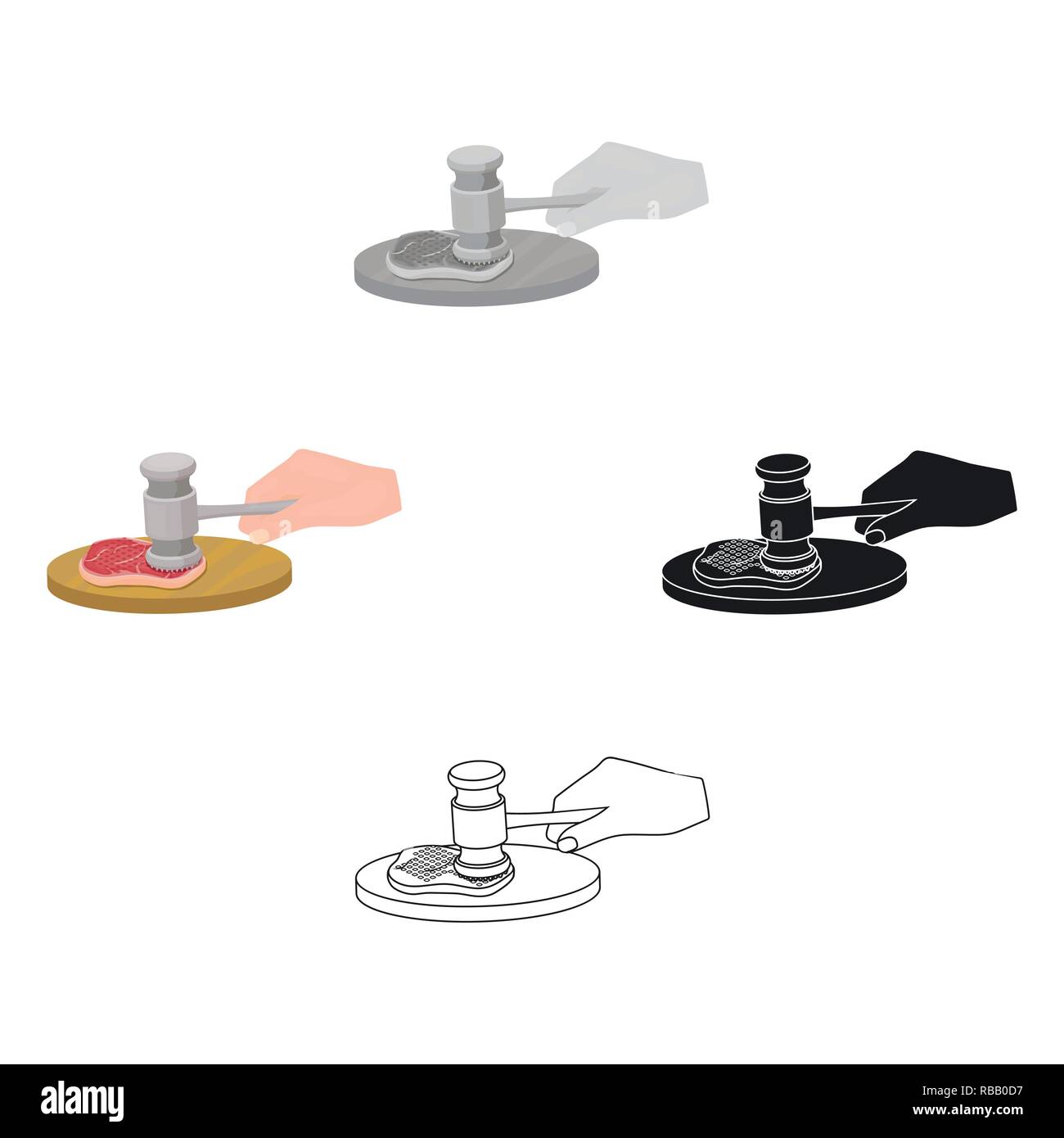 Stroganoff beef Stock Vector Images - Alamy