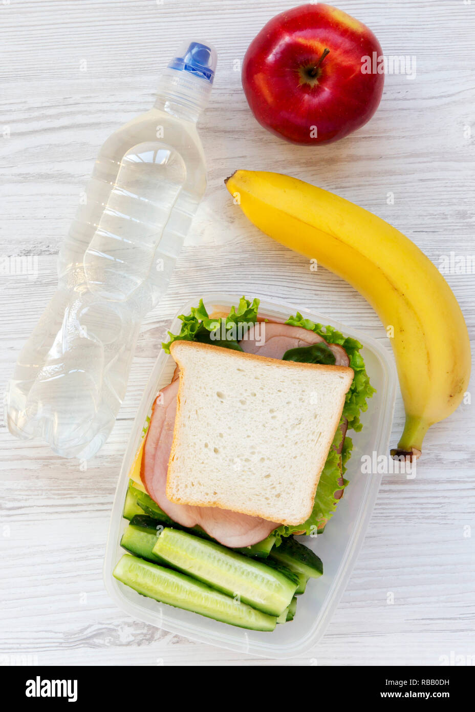 Sandwich box box from above hi-res stock photography and images - Alamy