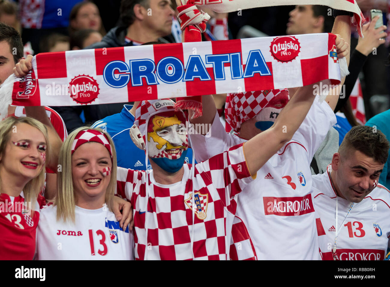 Croatian national handball team hi-res stock photography and images - Alamy