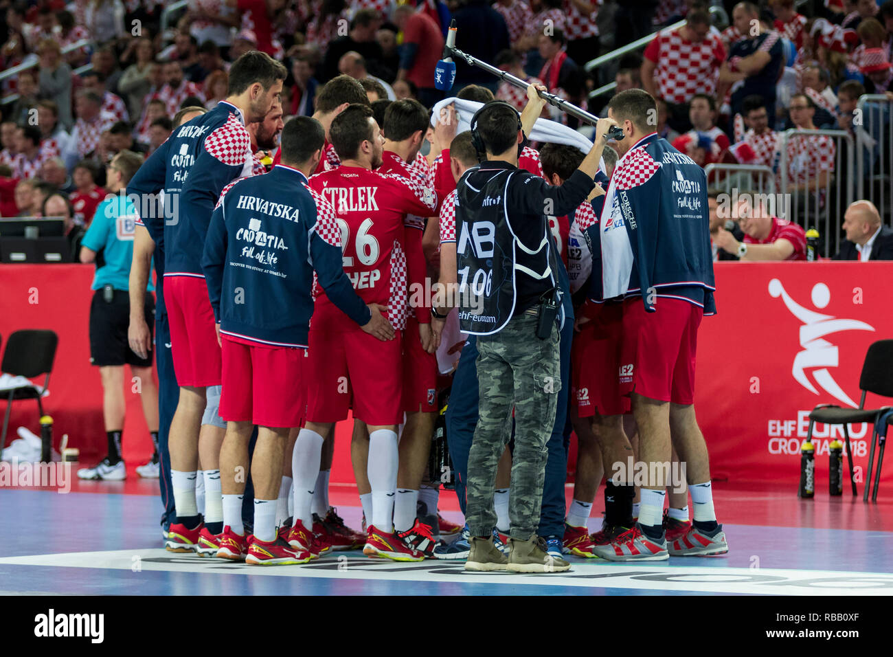 Croatian national handball team hi-res stock photography and images - Alamy