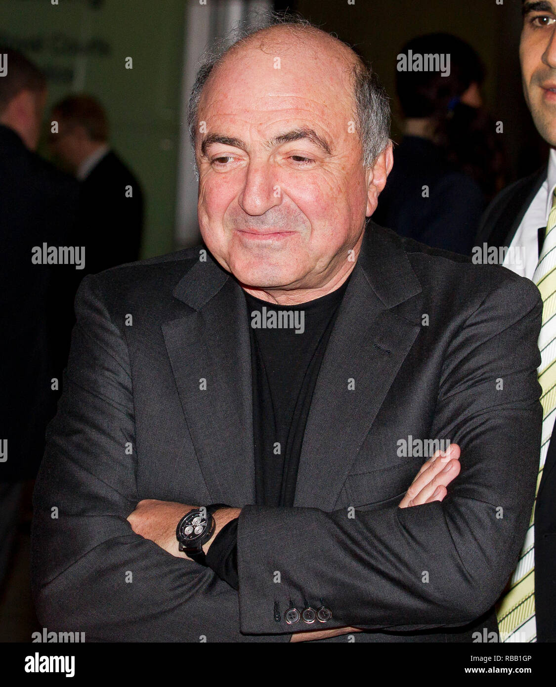 Russian oligarch Boris Berezovsky leaves the High Court on Nov 14, 2011 ...