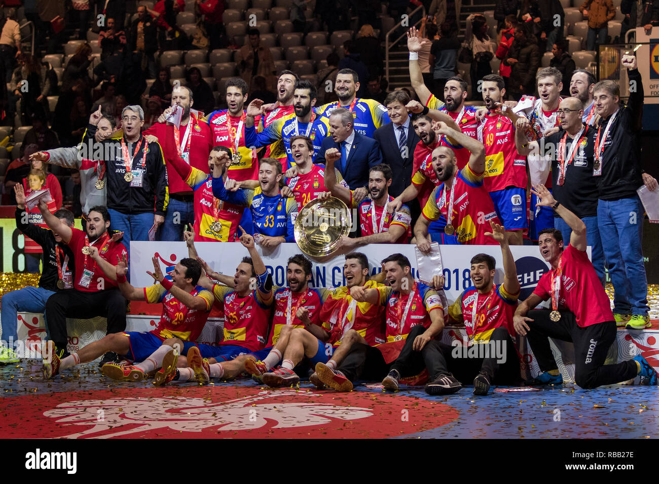 Handball spain national team hi-res stock photography and images - Alamy