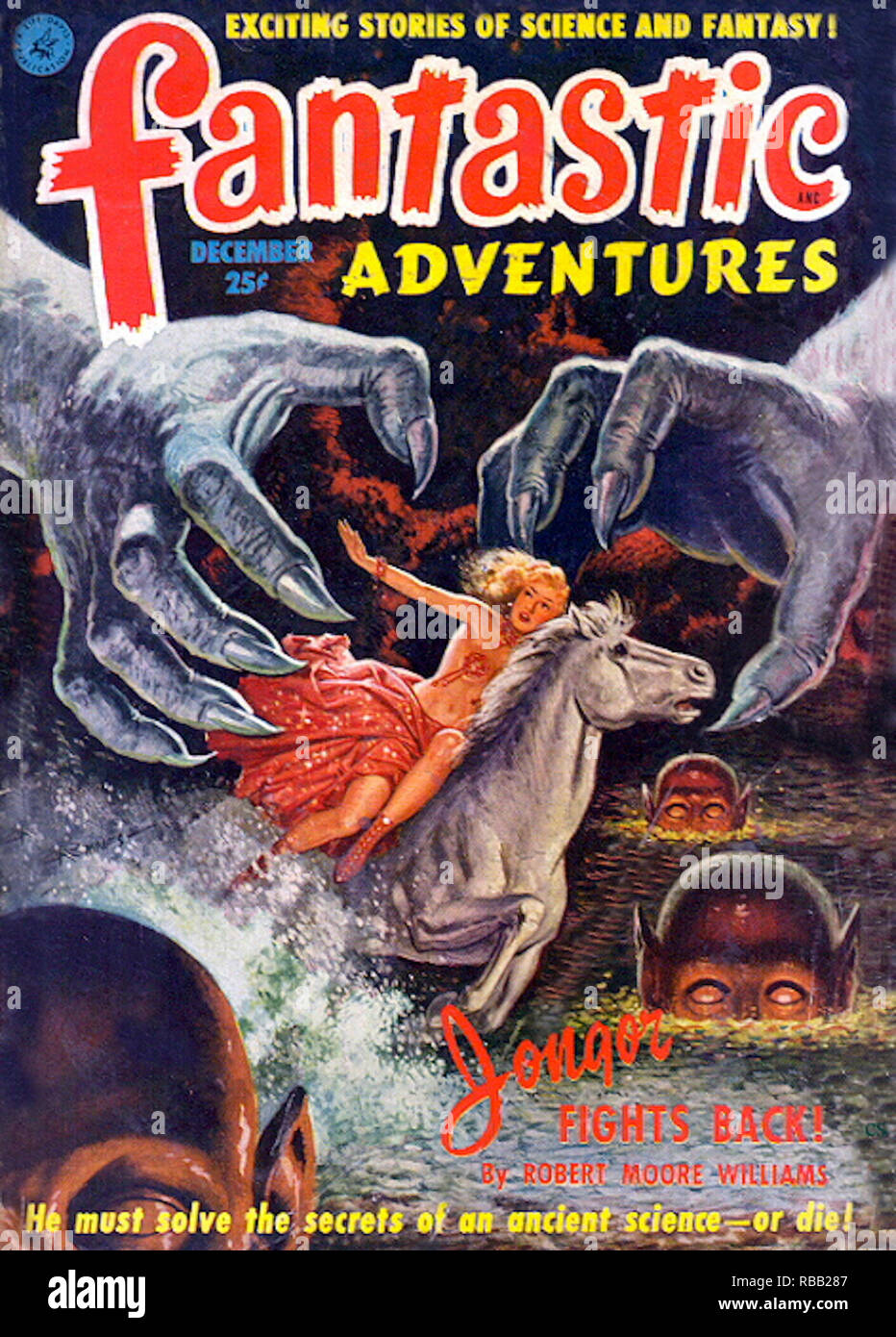 Cover fantastic adventures hi-res stock photography and images - Alamy
