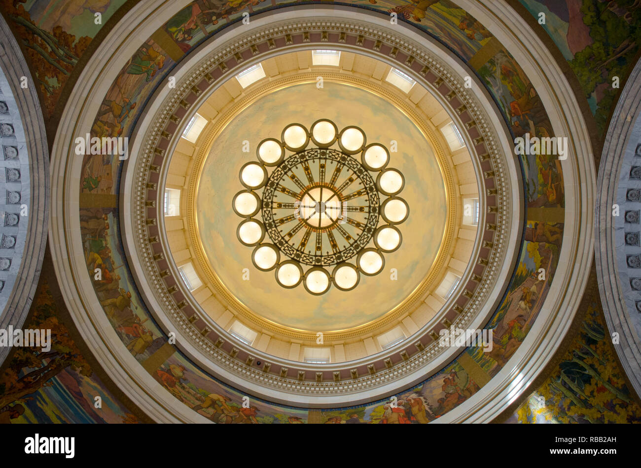 Interior state capitol utah marble hi-res stock photography and images ...