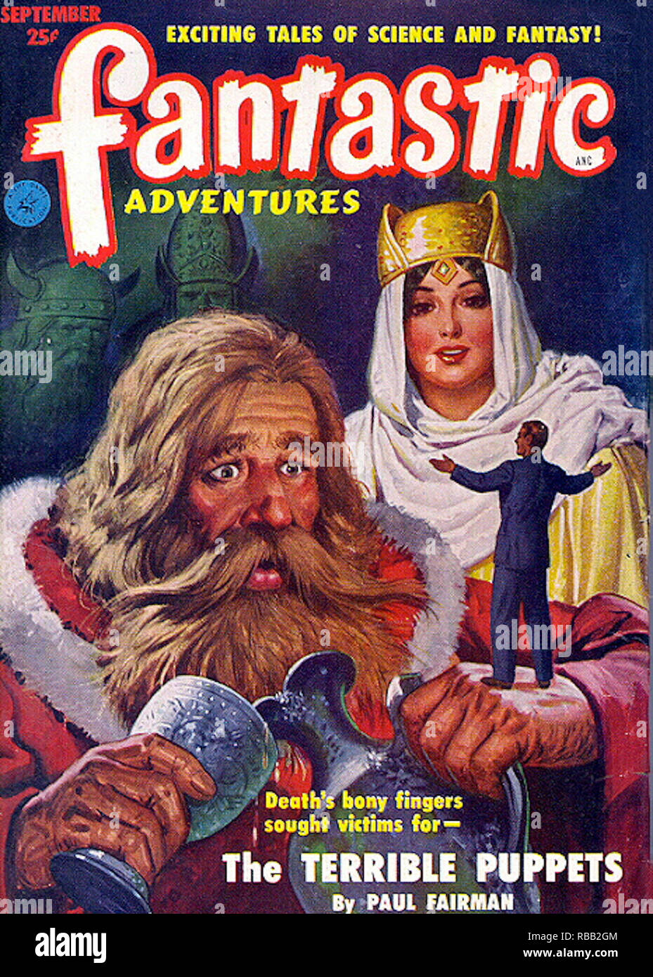 Cover fantastic adventures hi-res stock photography and images - Alamy