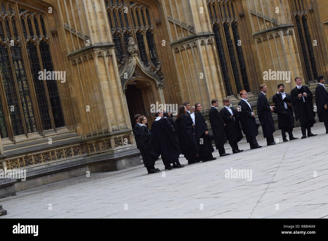 Oxford student gowns hi-res stock photography and images - Alamy