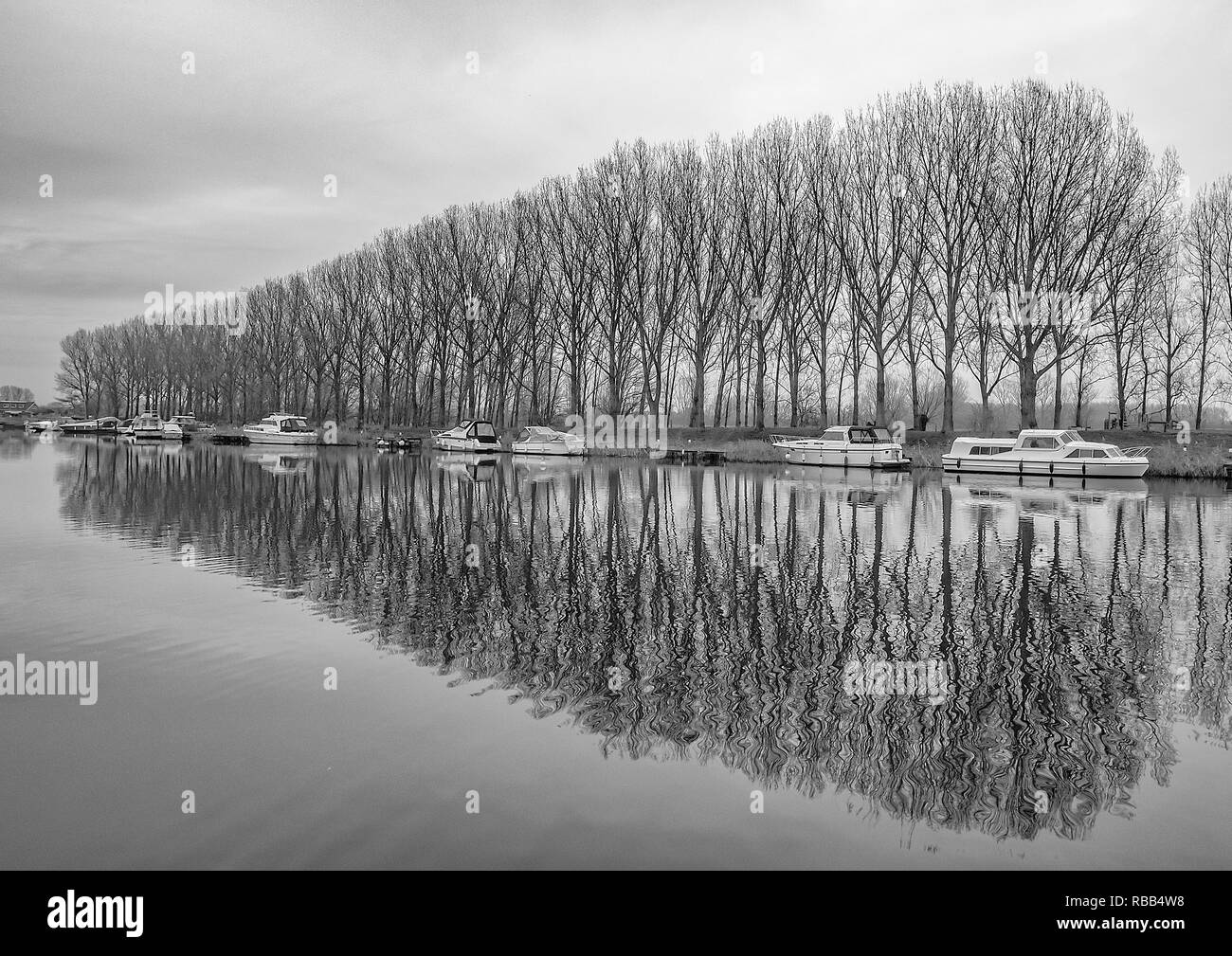View of the area known as Denver Sluice, Denver and close to Downham ...