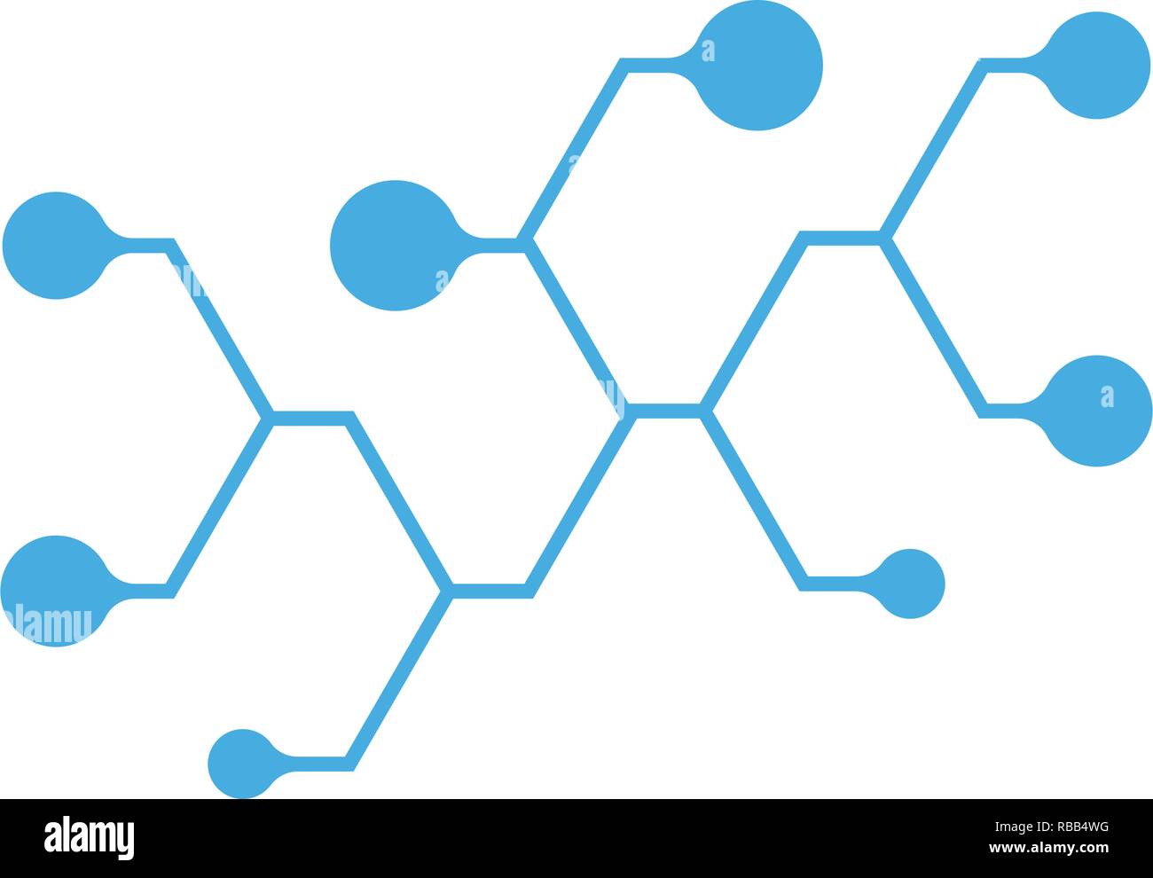 Molecule symbol logo template vector illustration design Stock Vector ...