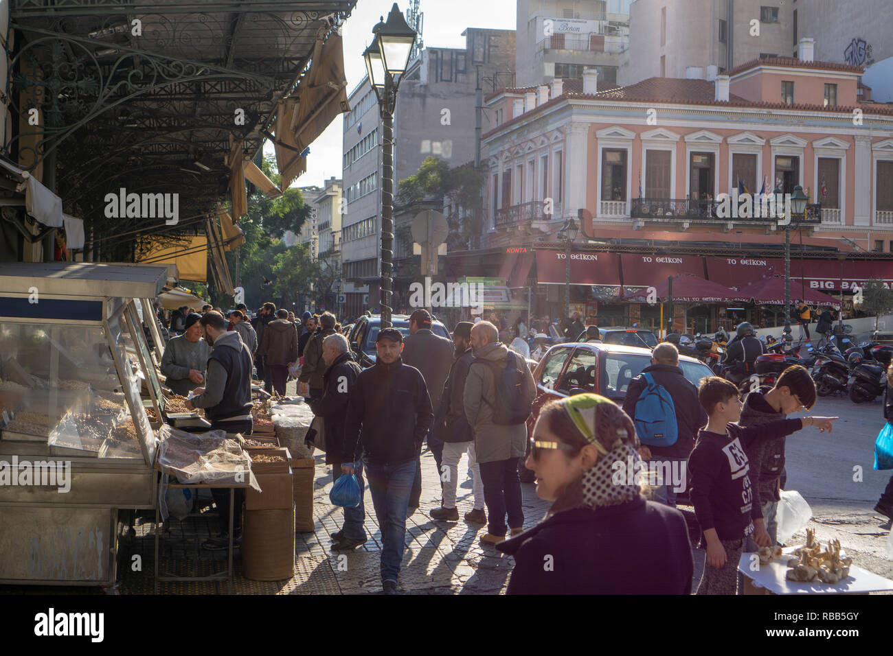 Colors In Downtown Athens High Resolution Stock Photography and Images ...