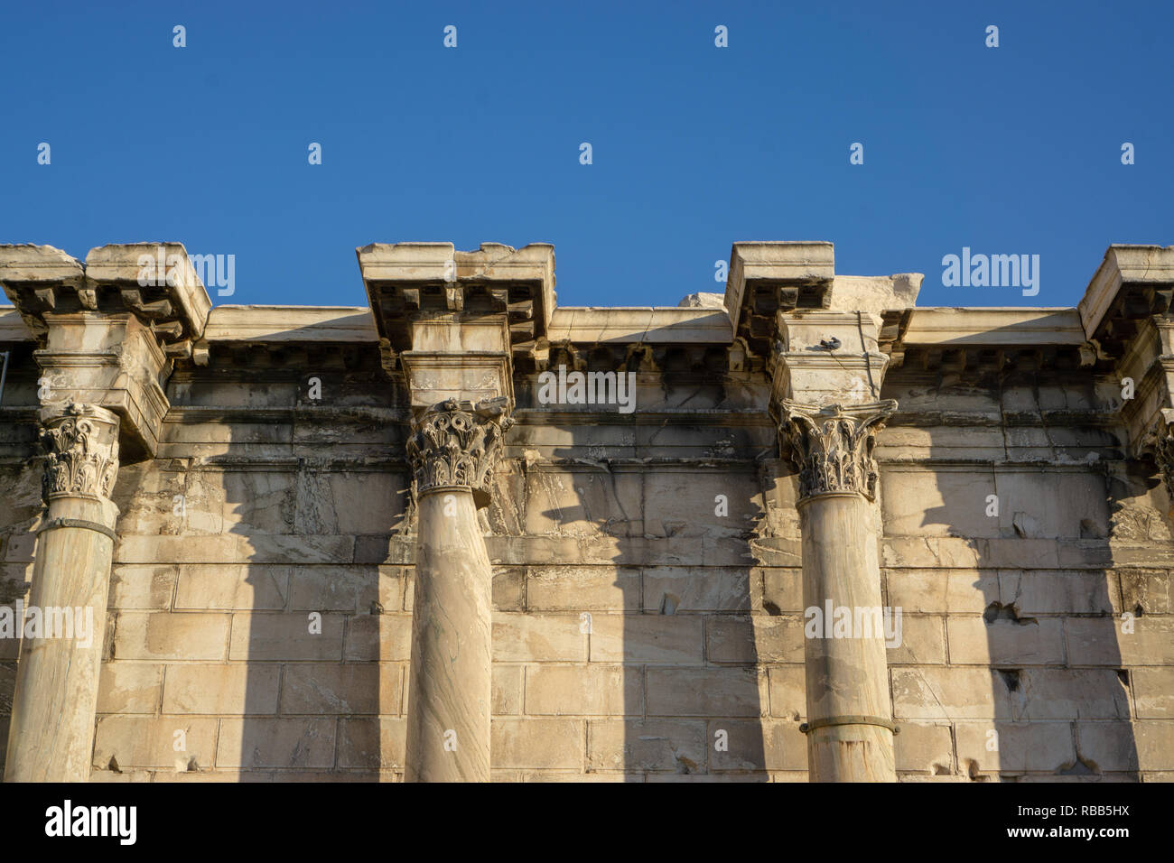 Roman columns in downtown area hi-res stock photography and images - Alamy