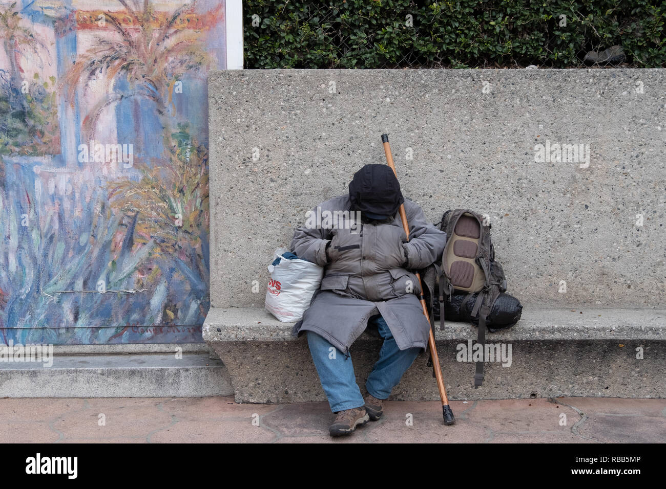 Homeless Street Cart High Resolution Stock Photography and Images - Alamy