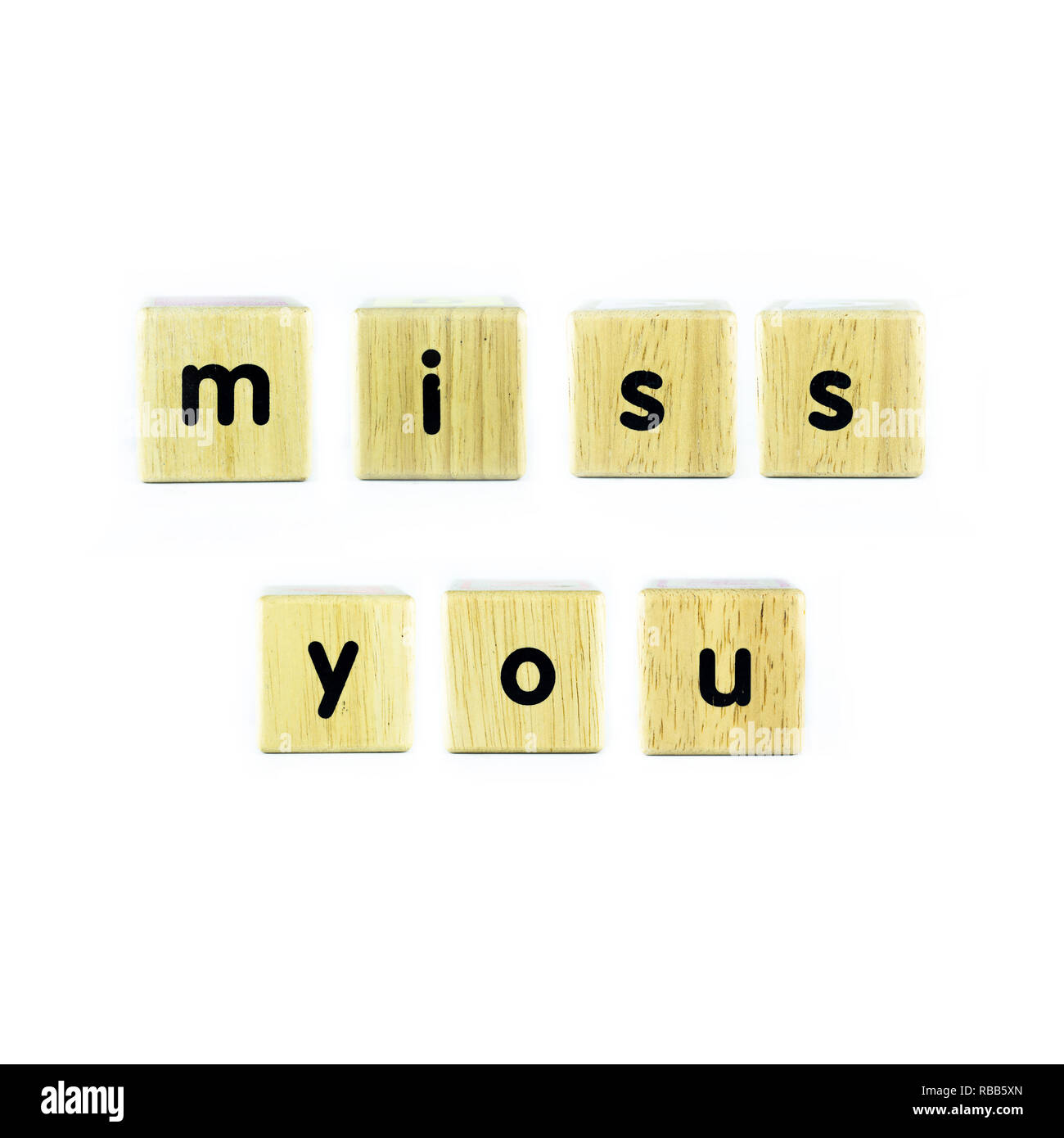 Miss word Cut Out Stock Images & Pictures - Alamy