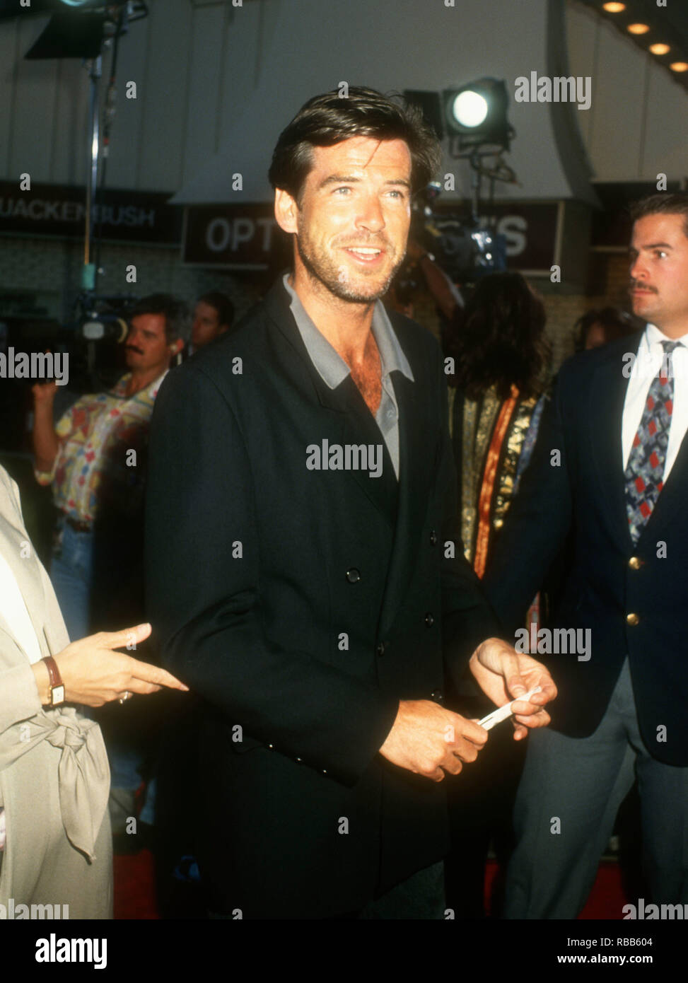 WESTWOOD, CA - JULY 29: Actor Pierce Brosnan attends Warner Bros ...