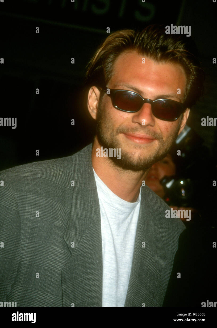 WESTWOOD, CA - JULY 29: Actor Christian Slater attends Warner Bros ...