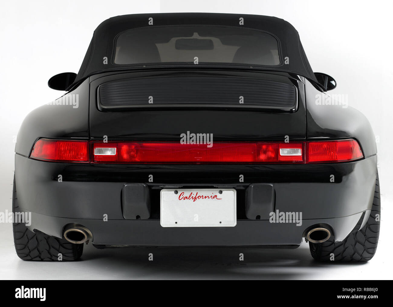 Porsche 911 C4 (993) Rear engine tailgate Shot Stock Photo - Alamy