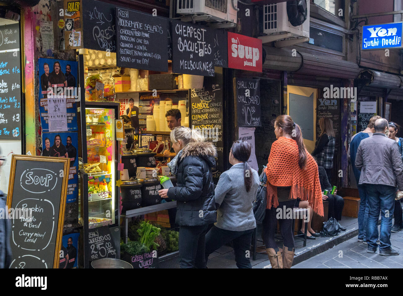 Centre Place in Melbourne, Australia Stock Photo - Alamy